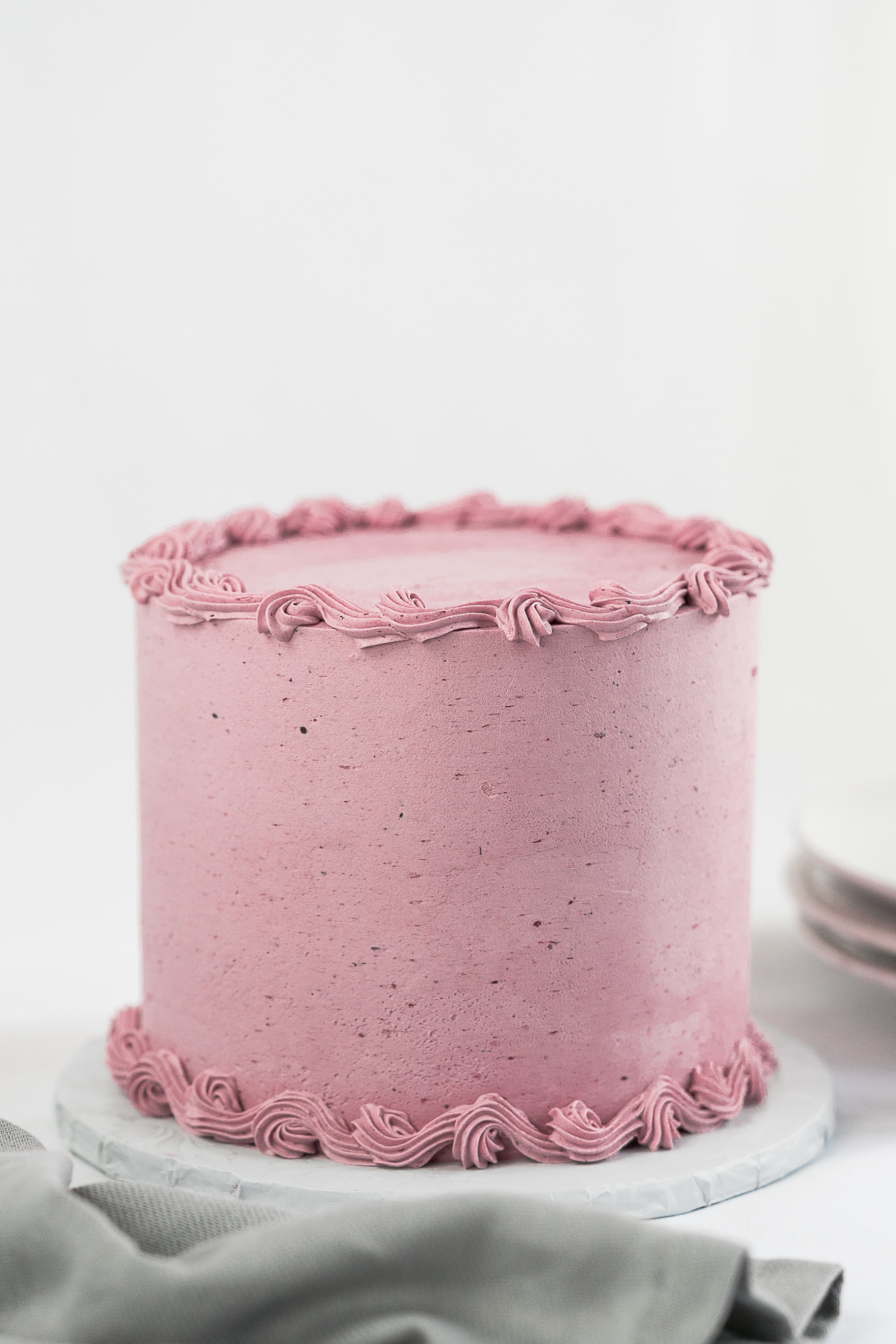 Marionberry Fantasy Fudge (Shop Cake) | Kyra's Bake Shop