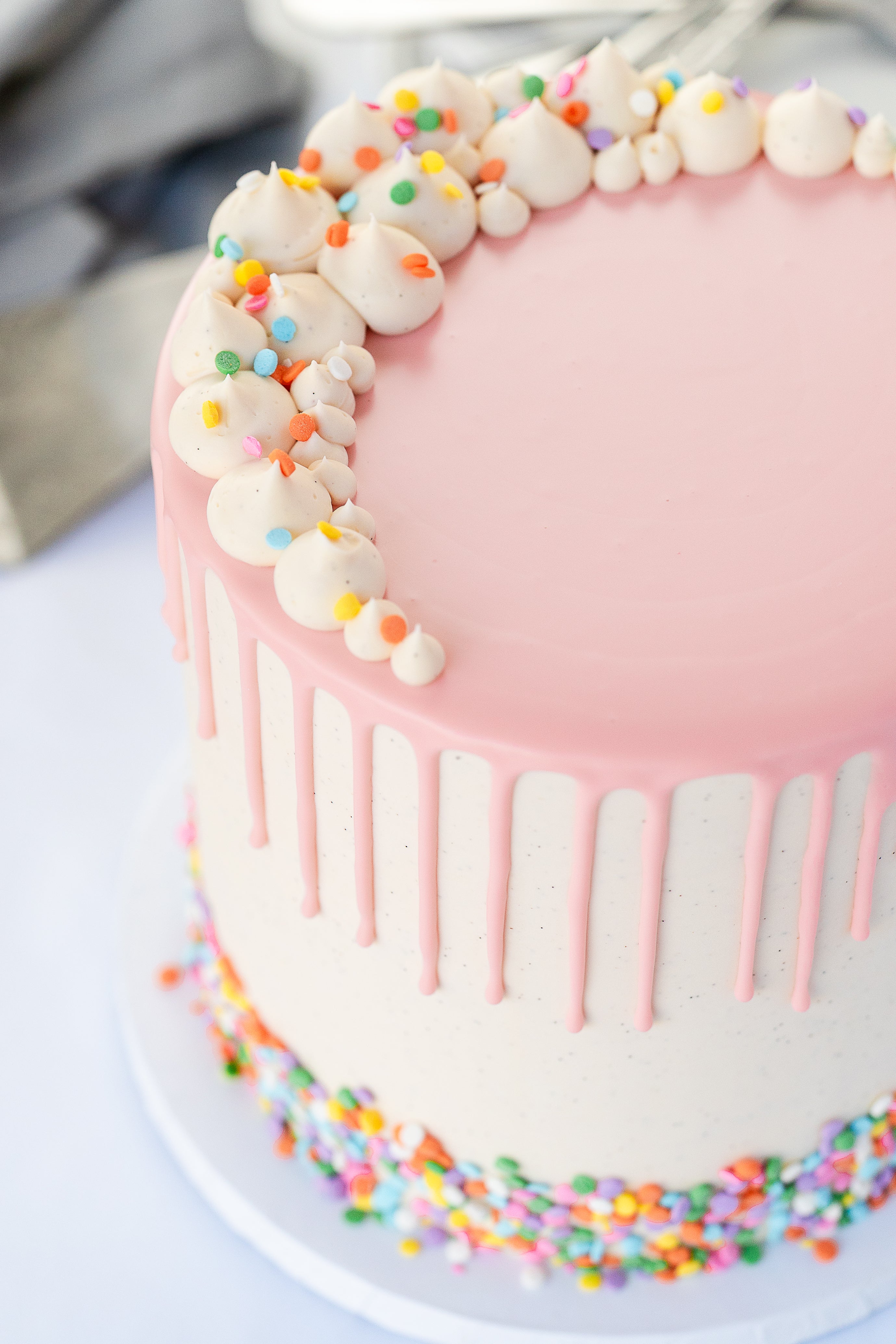 Showstopping Rainbow Magic 6-Layer Centerpiece Cake | Kyra's Bake Shop ...