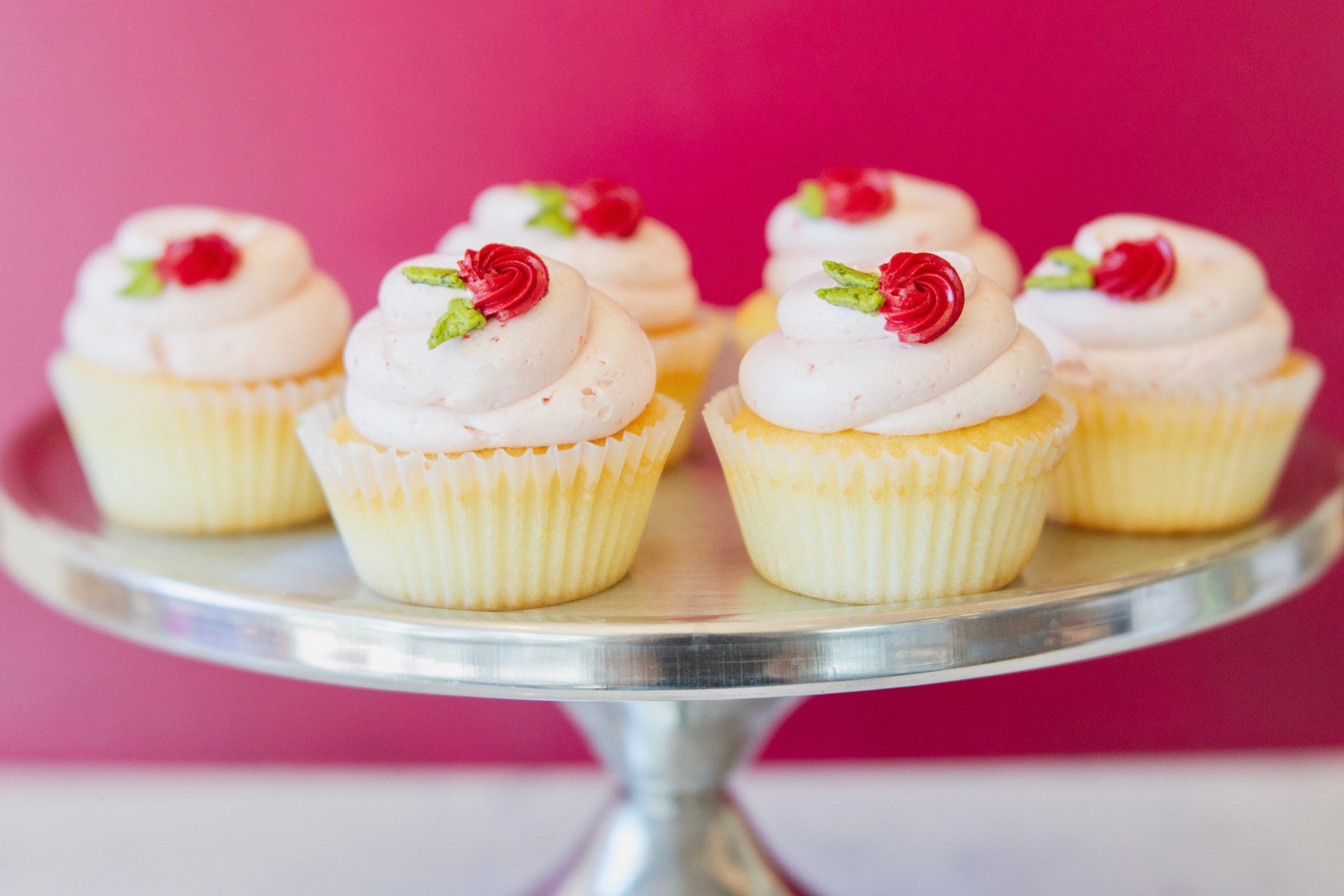 Portland Rose City Cupcakes | Kyra's Bake Shop | Kyra's Bake Shop