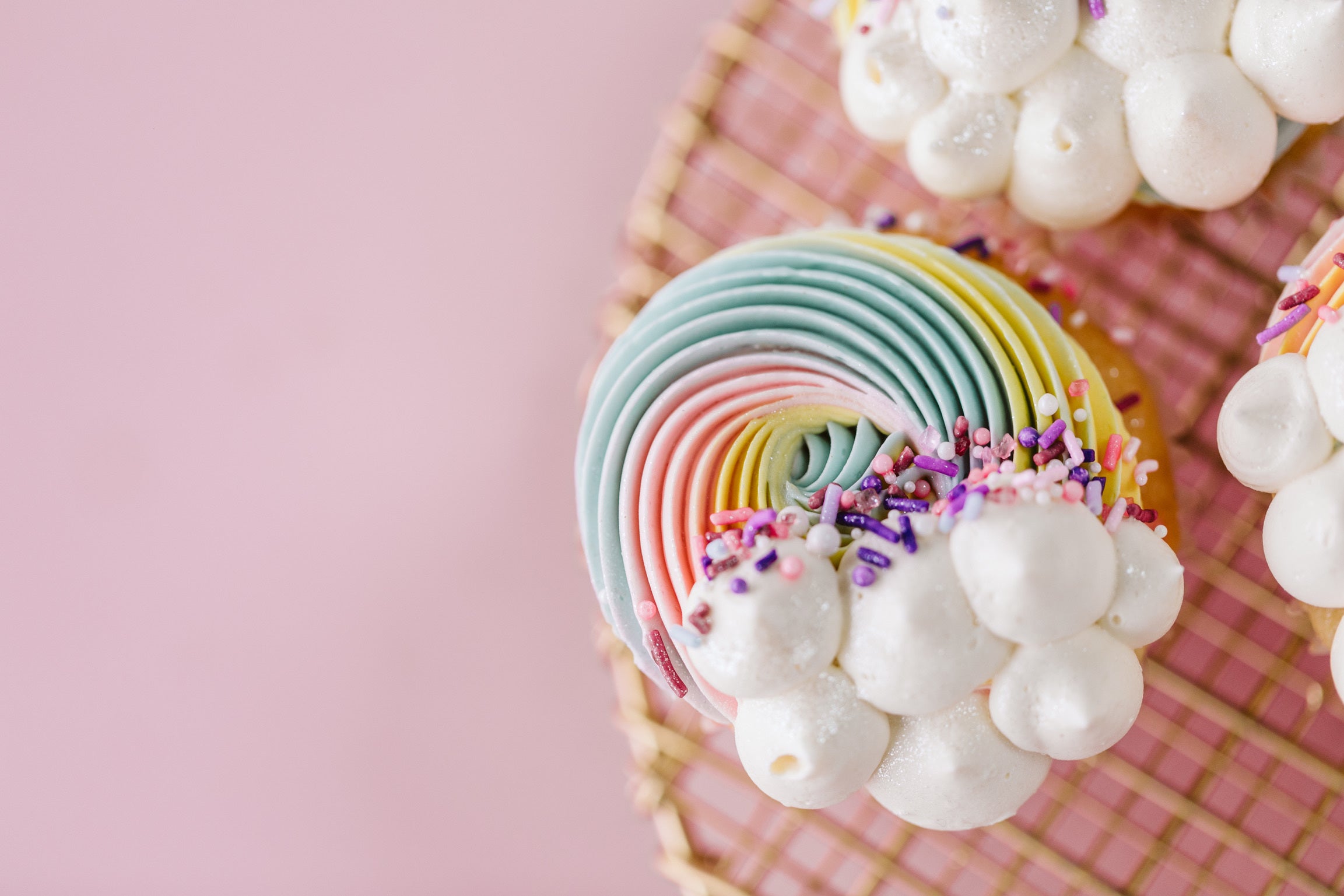 Enchanting Rainbow Magic Cupcakes | Kyra's Bake Shop | Kyra's Bake Shop