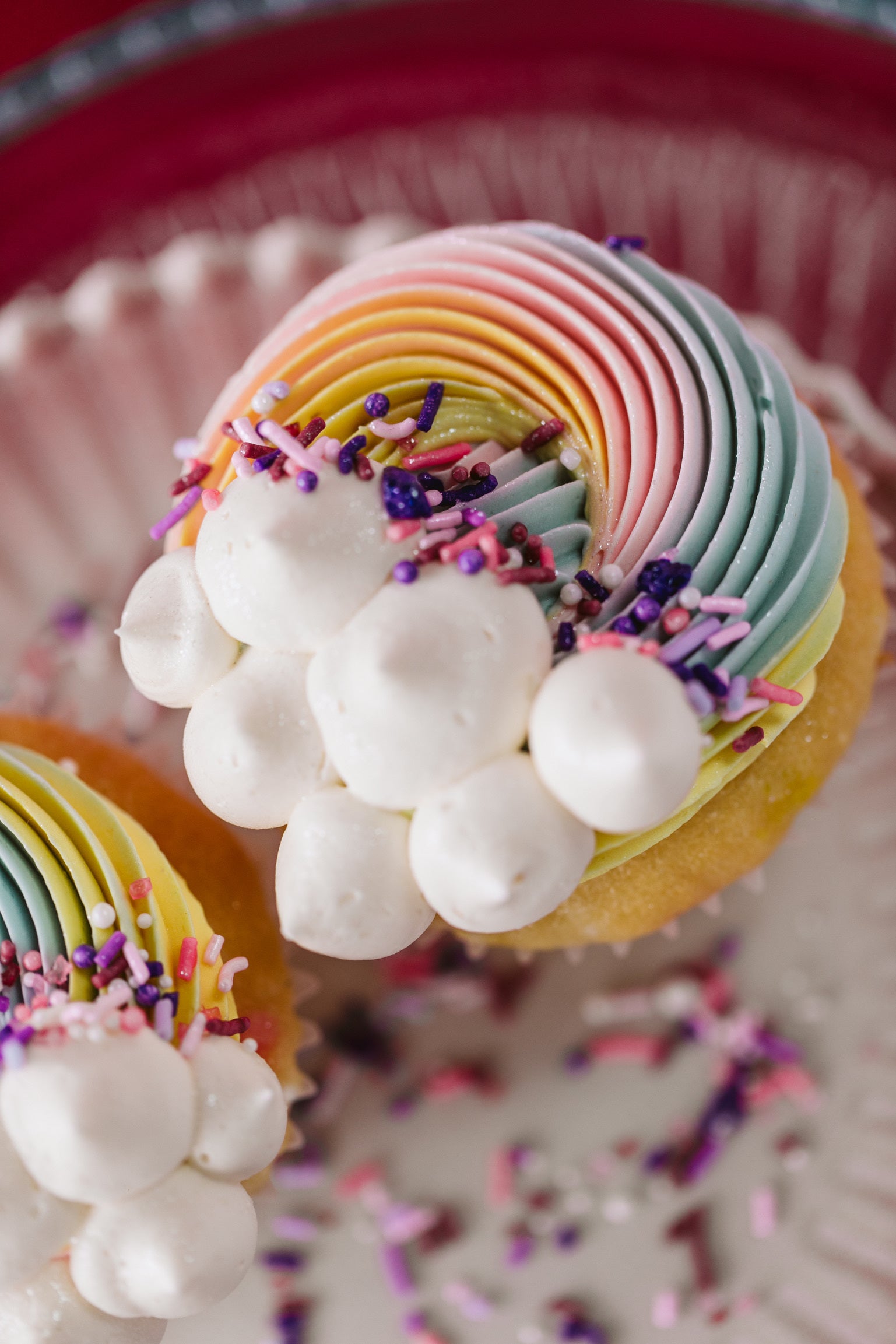 Enchanting Rainbow Magic Cupcakes | Kyra's Bake Shop | Kyra's Bake Shop