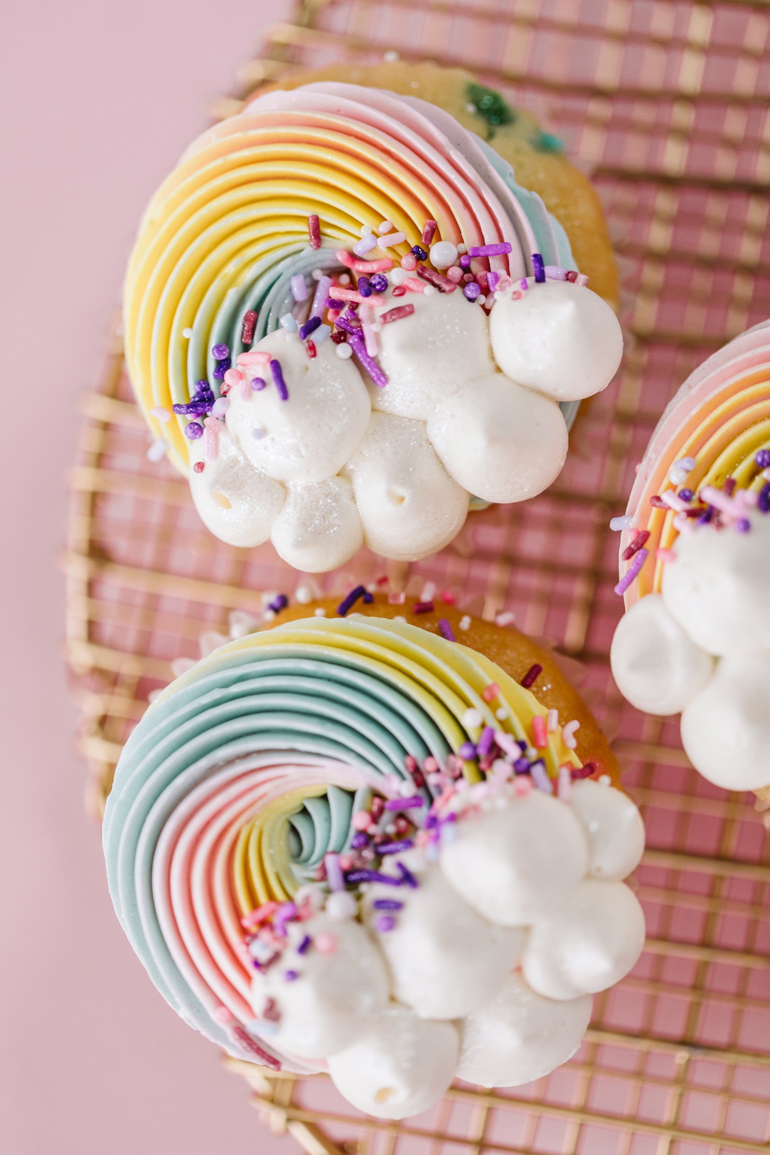 Enchanting Rainbow Magic Cupcakes | Kyra's Bake Shop | Kyra's Bake Shop